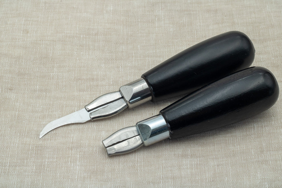 George Barnsley Clicker's Knife – Van Dijk leather supplies